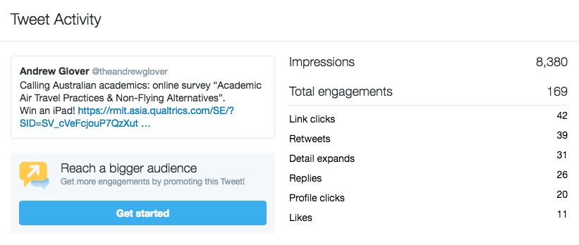 Recruiting research participants using Twitter – The Research Whisperer